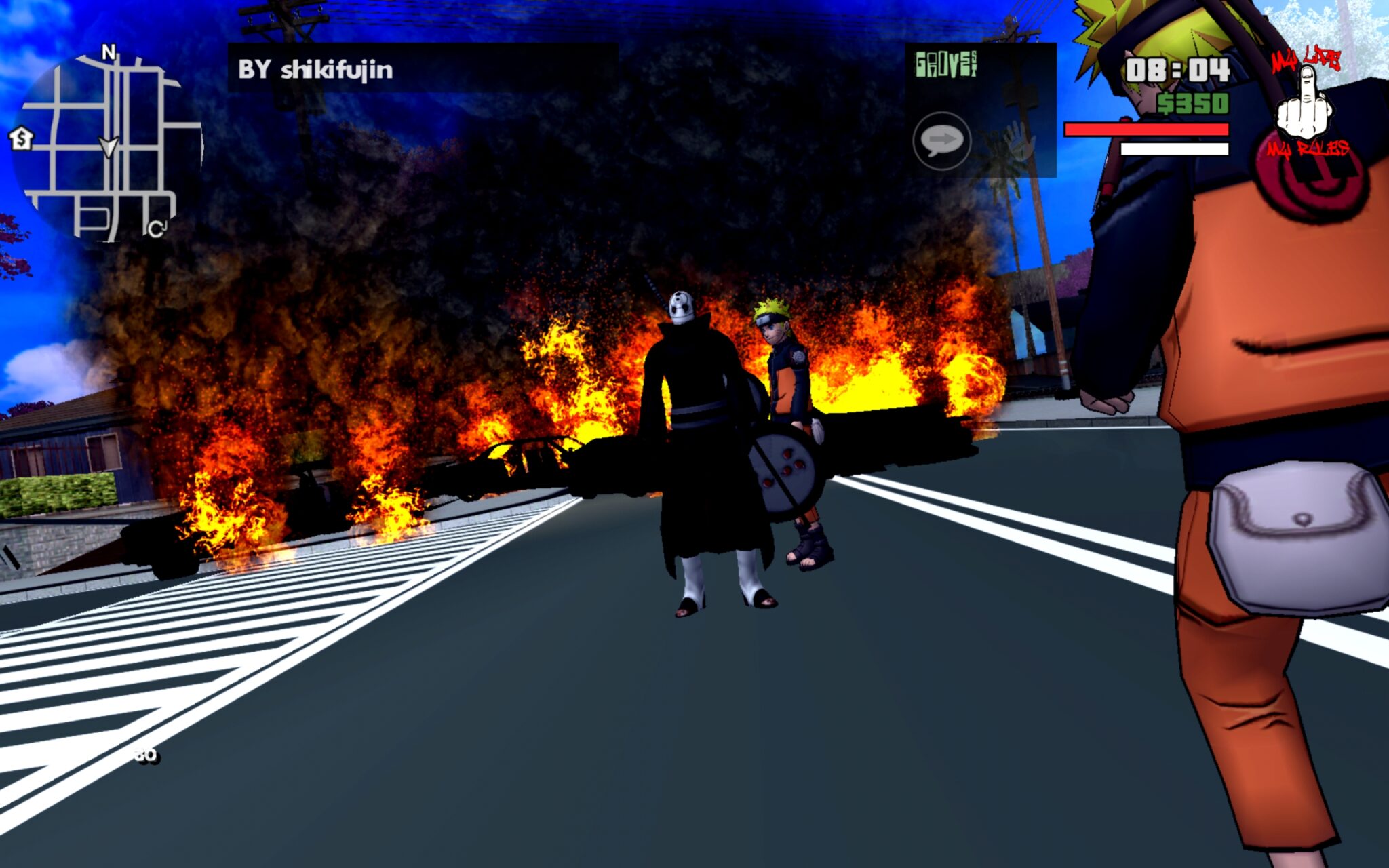 Gta San Mod Naruto Cleo Việt Hóa Full HD – L-N-P CHANNEL